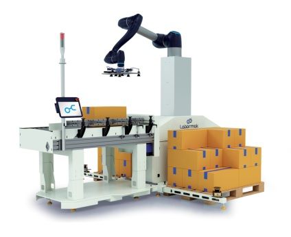 End-of-line palletization - PRODUCTS - Labormak S.r.l. - Piacenza